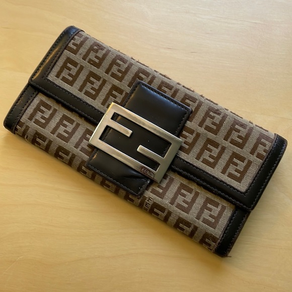 Fendi | Bags | Fendi Long Wallet | Poshmark